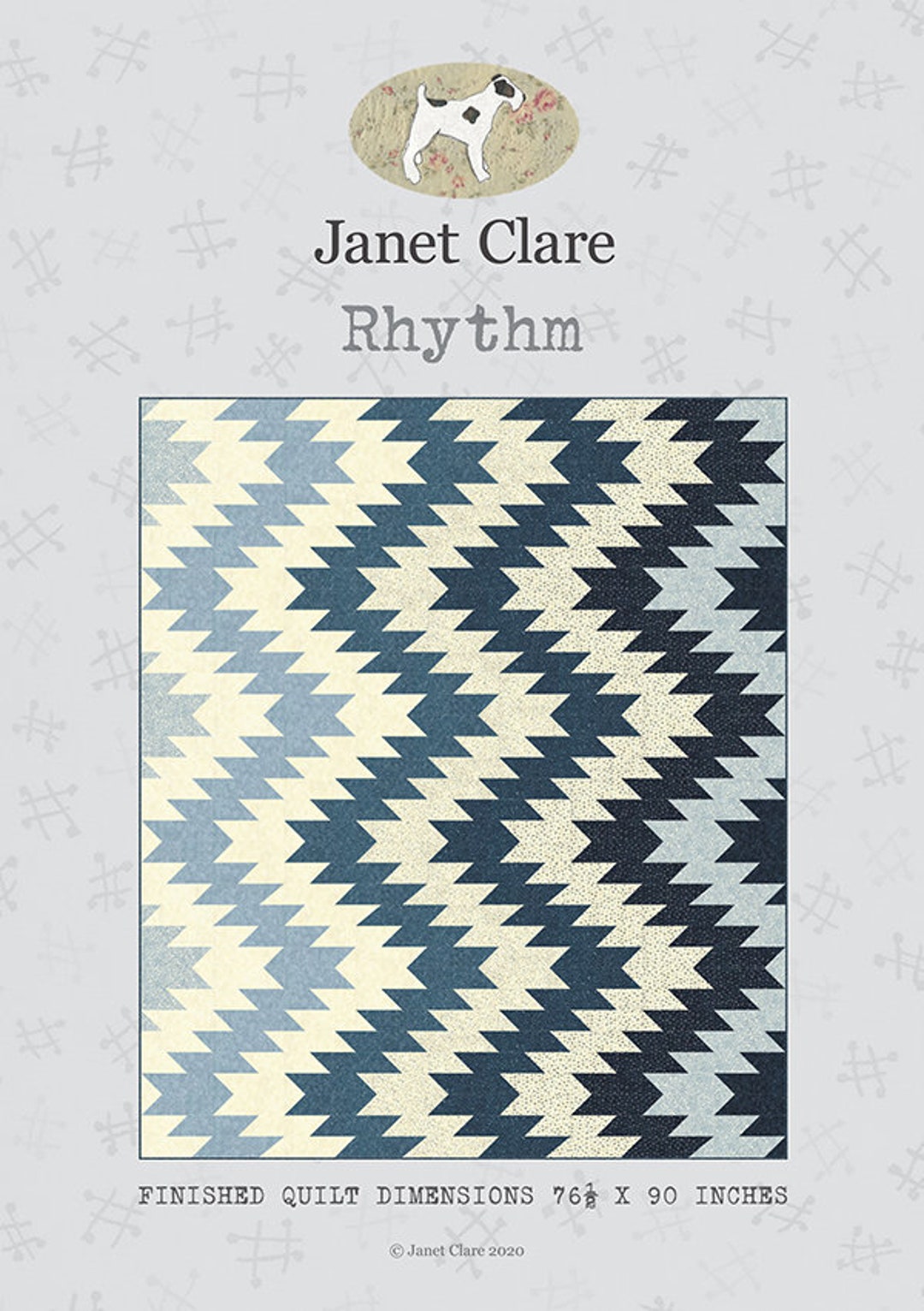 Rhythm Quilt Pattern by Janet Clare - Etsy