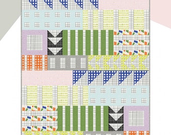 Going up Quilt Pattern by Heather Black for Quiltachusetts - Etsy