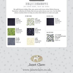 Mizmaze Quilt Pattern by Janet Clare - Etsy