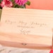 Personalised Couples Names Wedding Gift Keepsake Box, Personalized ...