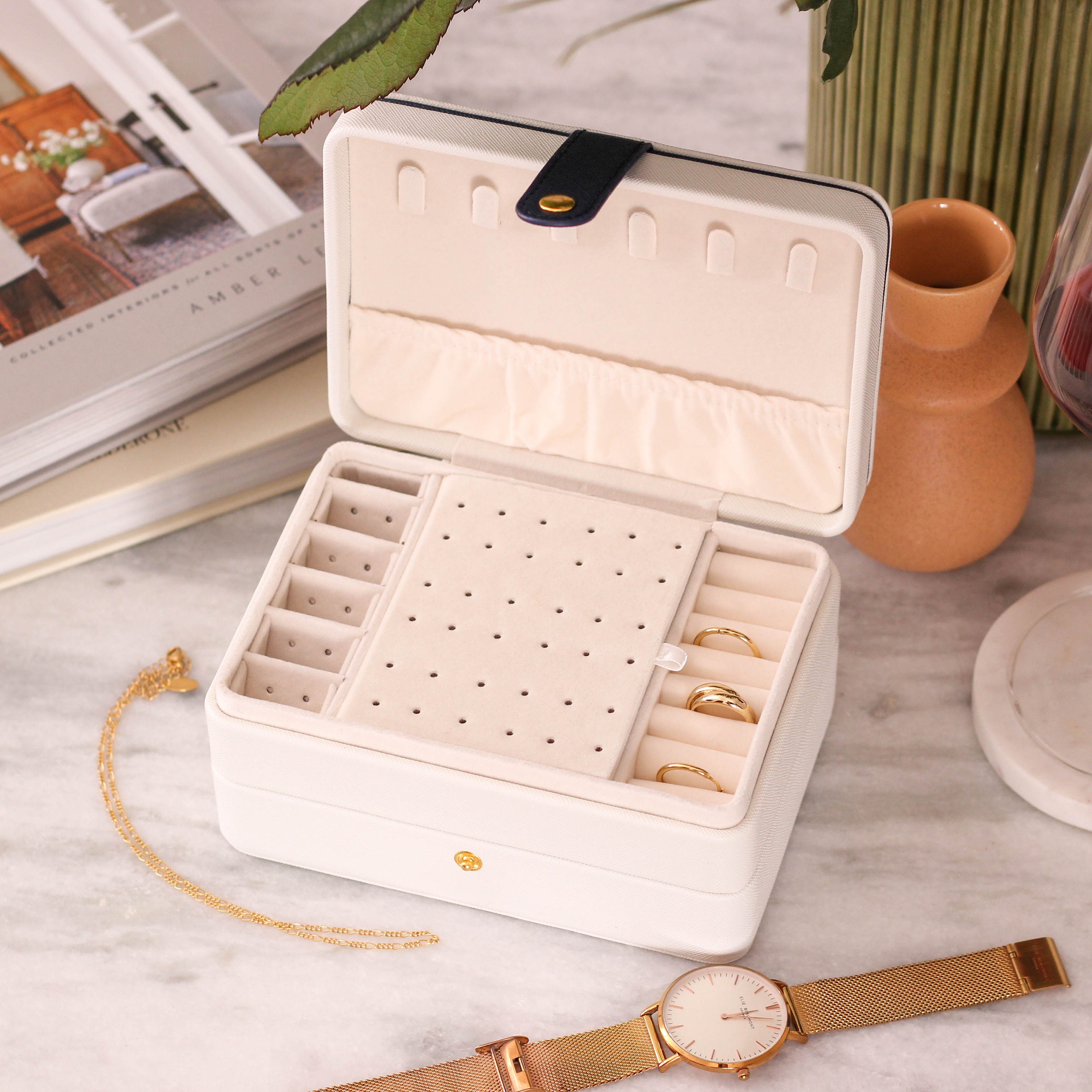 Personalised Script Jewellery Box Drawer Organiser Ideal - Etsy