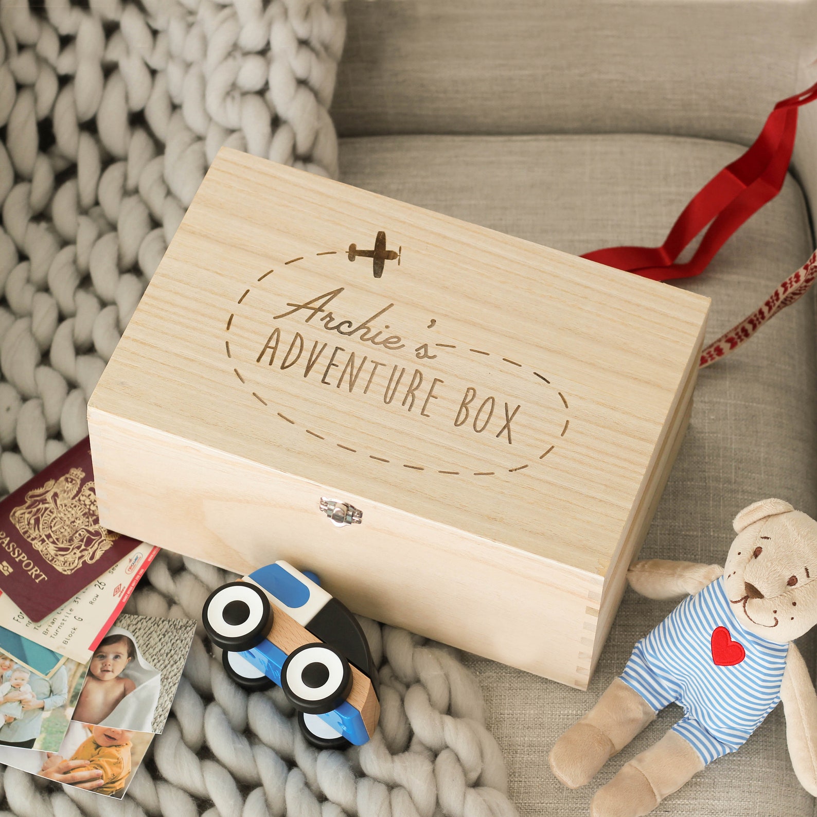 Personalised Travel Memory Keepsake Wooden Box - Etsy
