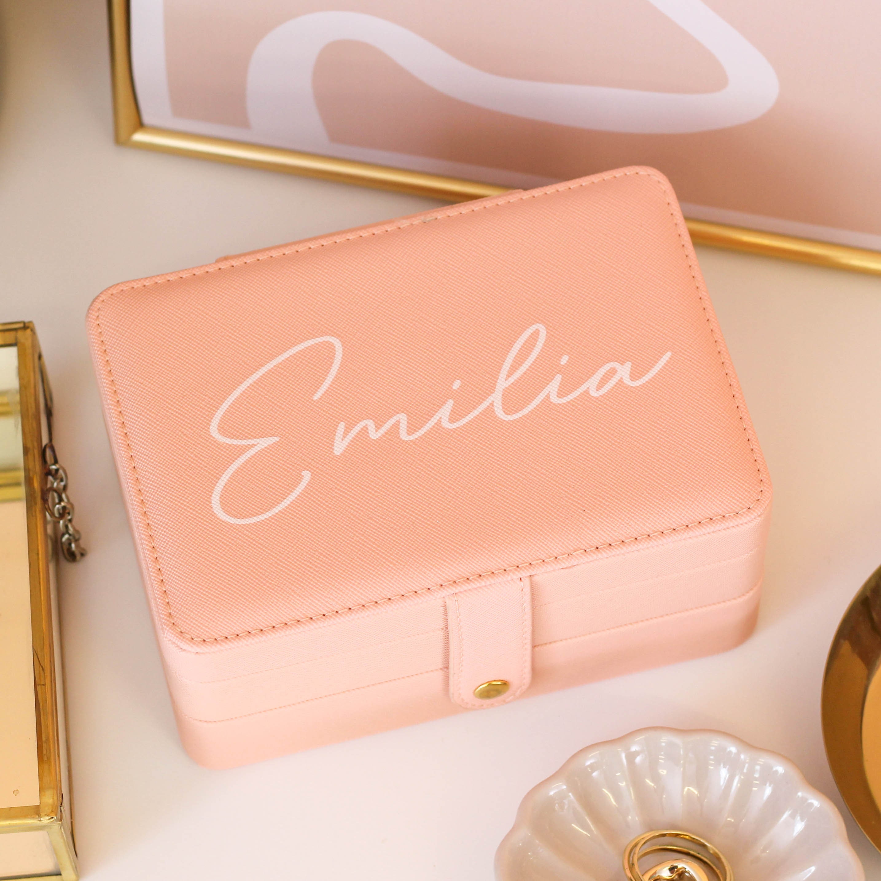 Personalised Script Jewellery Box Drawer Organiser Ideal - Etsy