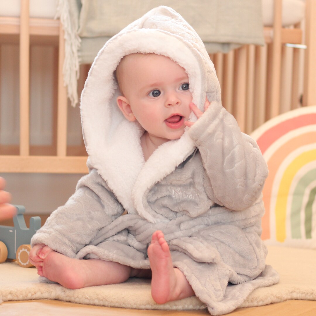 Personalised Moon and Stars Dressing Gown Gift for Baby, Kids Dressing ...