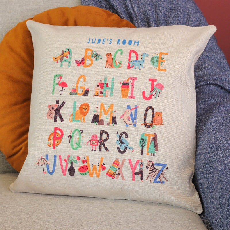 Alphabet Cushion - Etsy