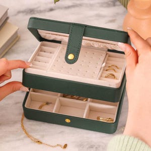 Personalised Moon Jewellery Box Gift for Mum or Her, Jewellery ...