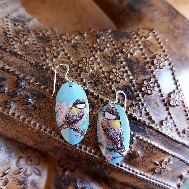 Tin With Birds - Etsy