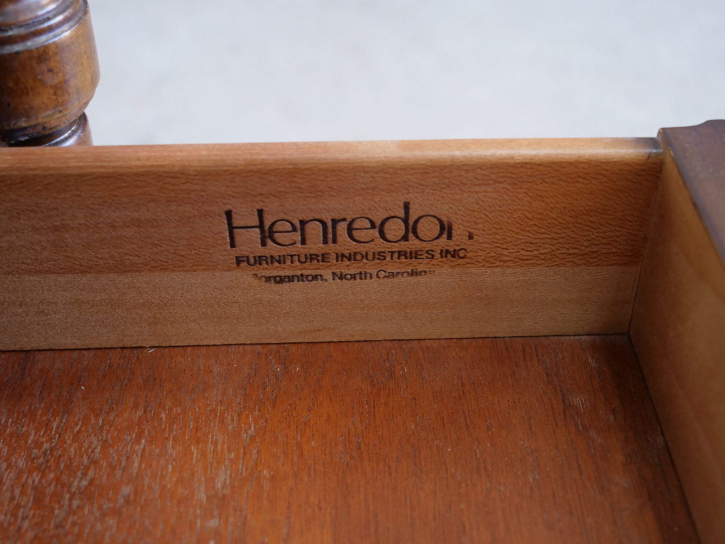 1960's Henredon Vintage End Table - Etsy