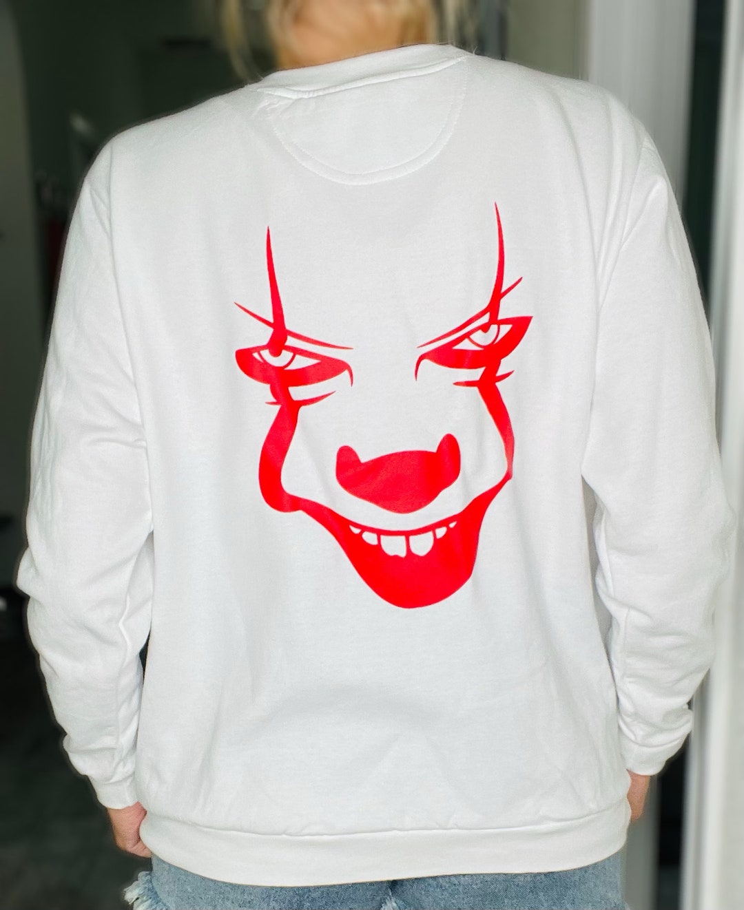 Pennywise Sweatshirt Pennywise Homebody Sweatshirt Stephen - Etsy