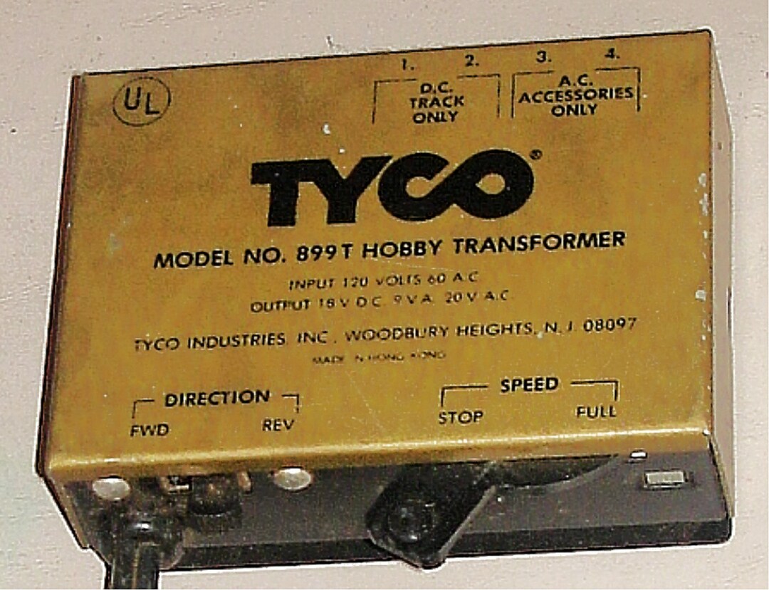 TYCO Hobby TRANSFORMER 899T Power Supply HO Train - Etsy