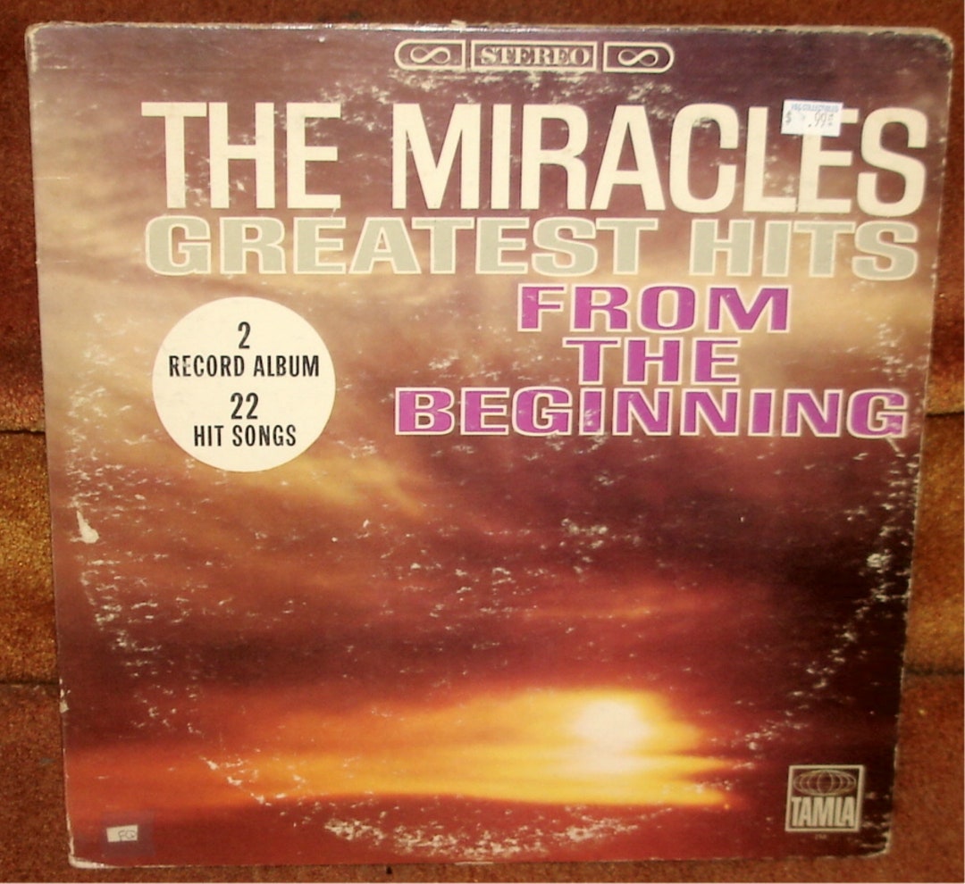 The MIRACLES GREATEST HITS - From the Beginning - 2 Record Set - 1965 ...