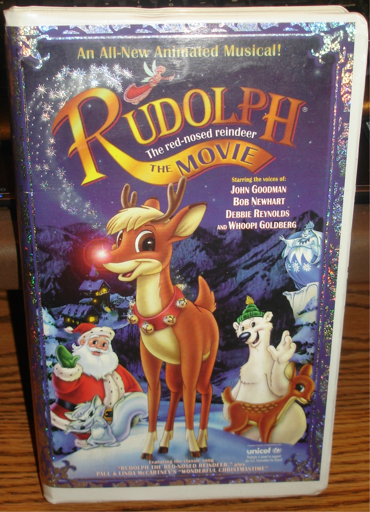 RUDOLPH the Red-nosed Reindeer - the Movie- 1998 - Clamshell VHS Tape ...