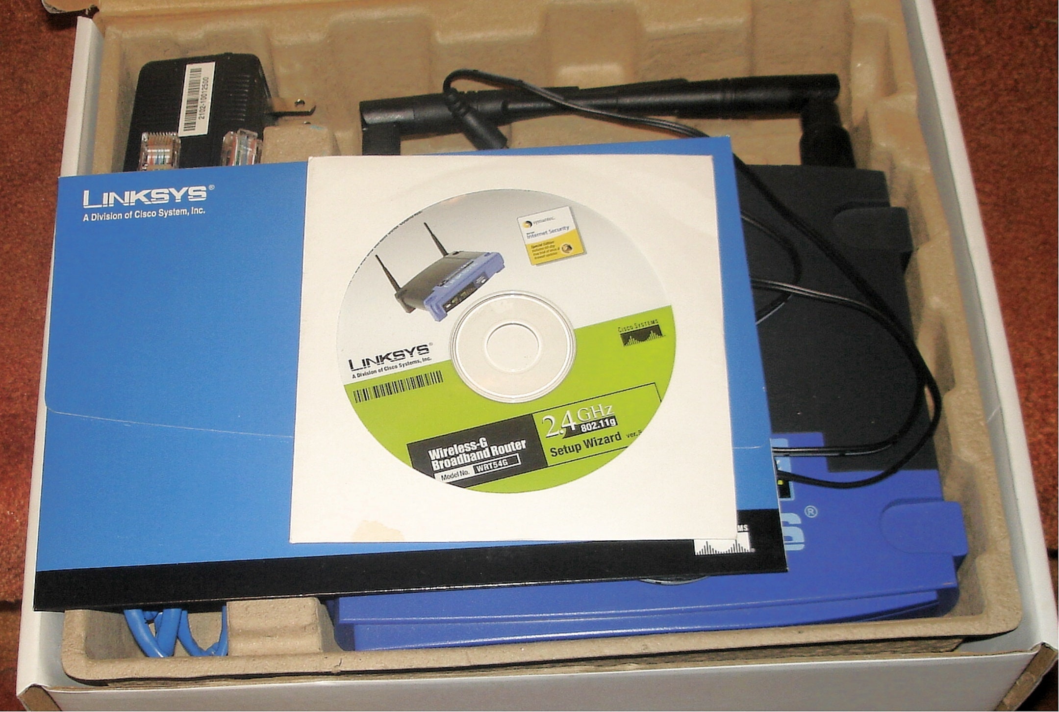 LINKSYS Wireless-g Broadband Router MODEL WRT54G WORKS - Etsy