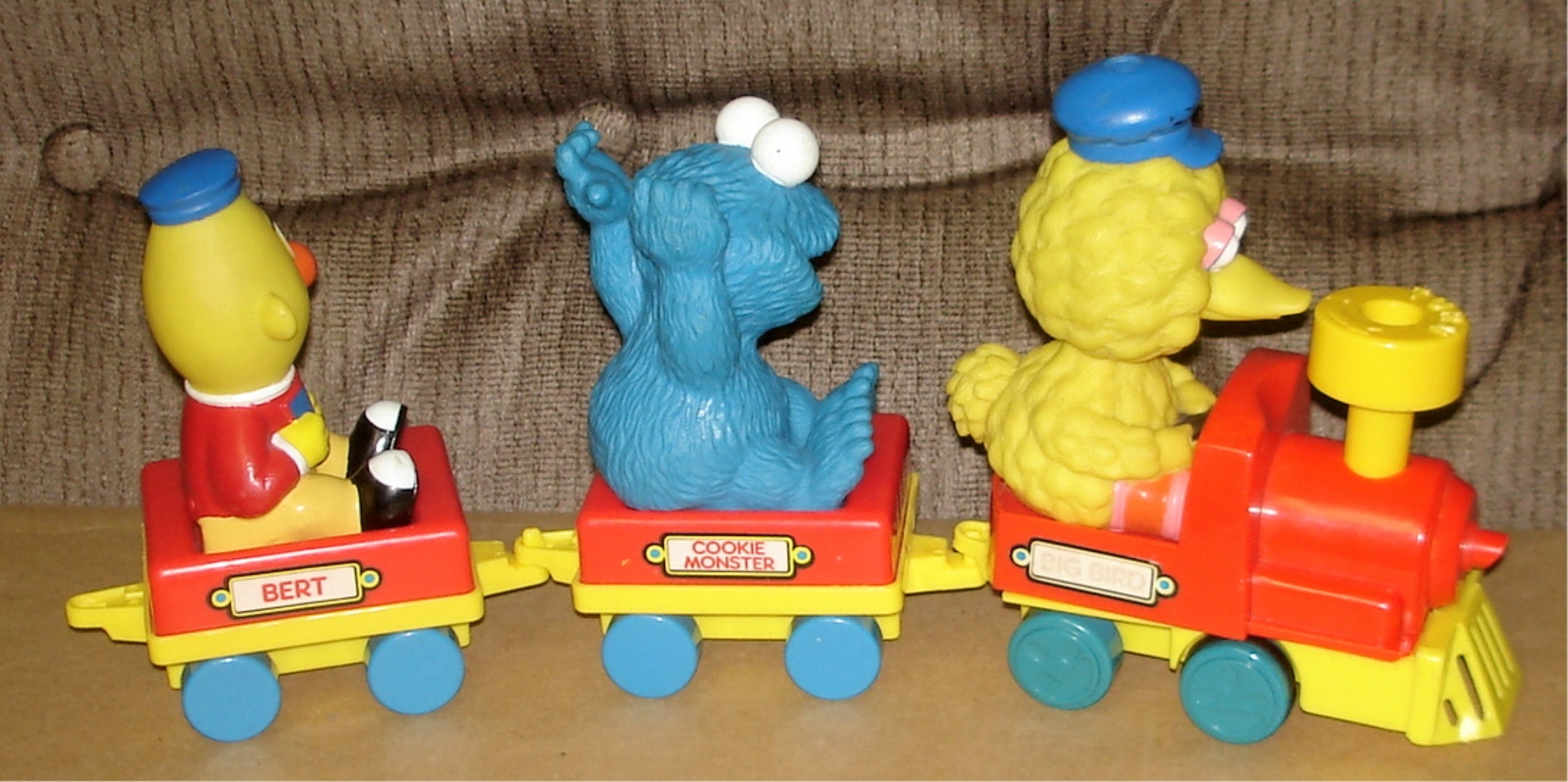 TYCO PRESCHOOL Sesame Street Wind up Train Needs TLC - Etsy