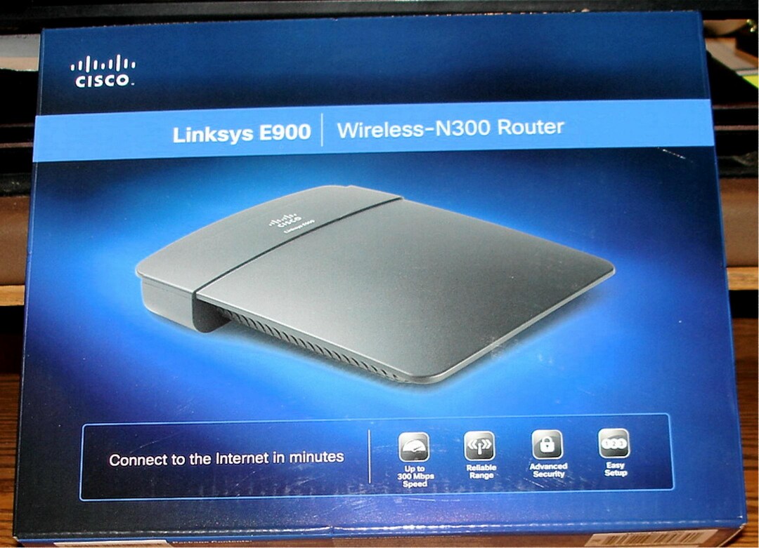 Cisco Linksys E900 Wireless N300 Wifi Router 2.4ghz 802.11n 10/100 ...
