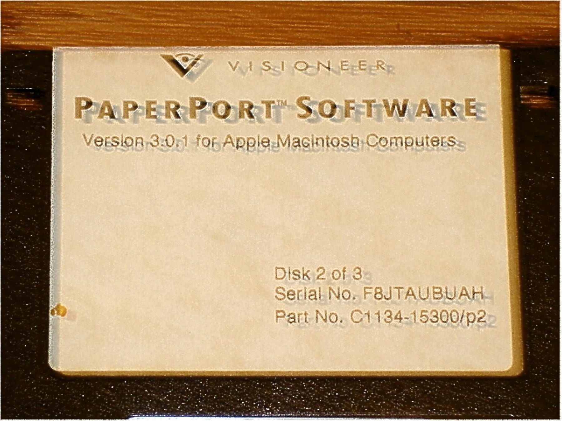 VISIONEER PAPERPORT SOFTWARE 5 Diskette Set Macintosh Windows - Etsy