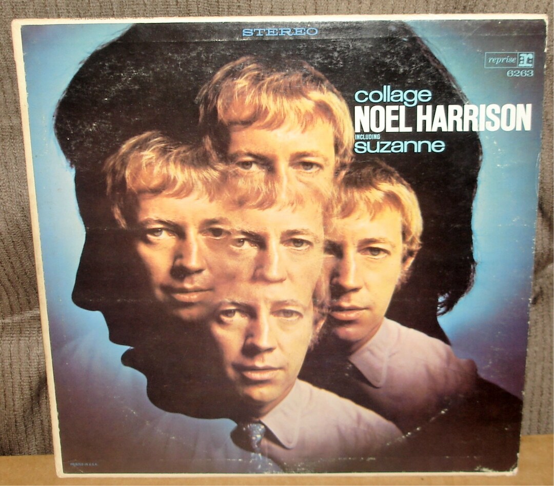 NOEL HARRISON - Collage - 1967 Rock Pop Record Album LP - Etsy