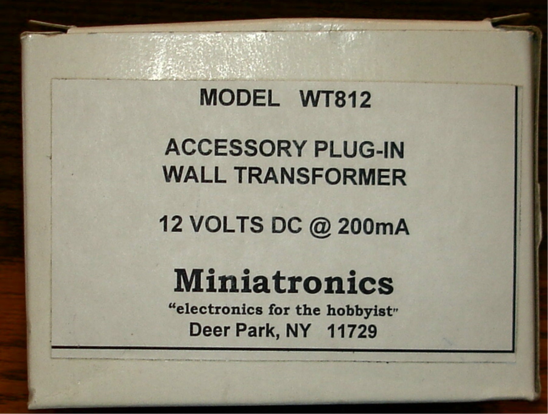 Miniatronics - AUTOMATIC REVERSING Unit #RU 1-1 - Point-to-point ...