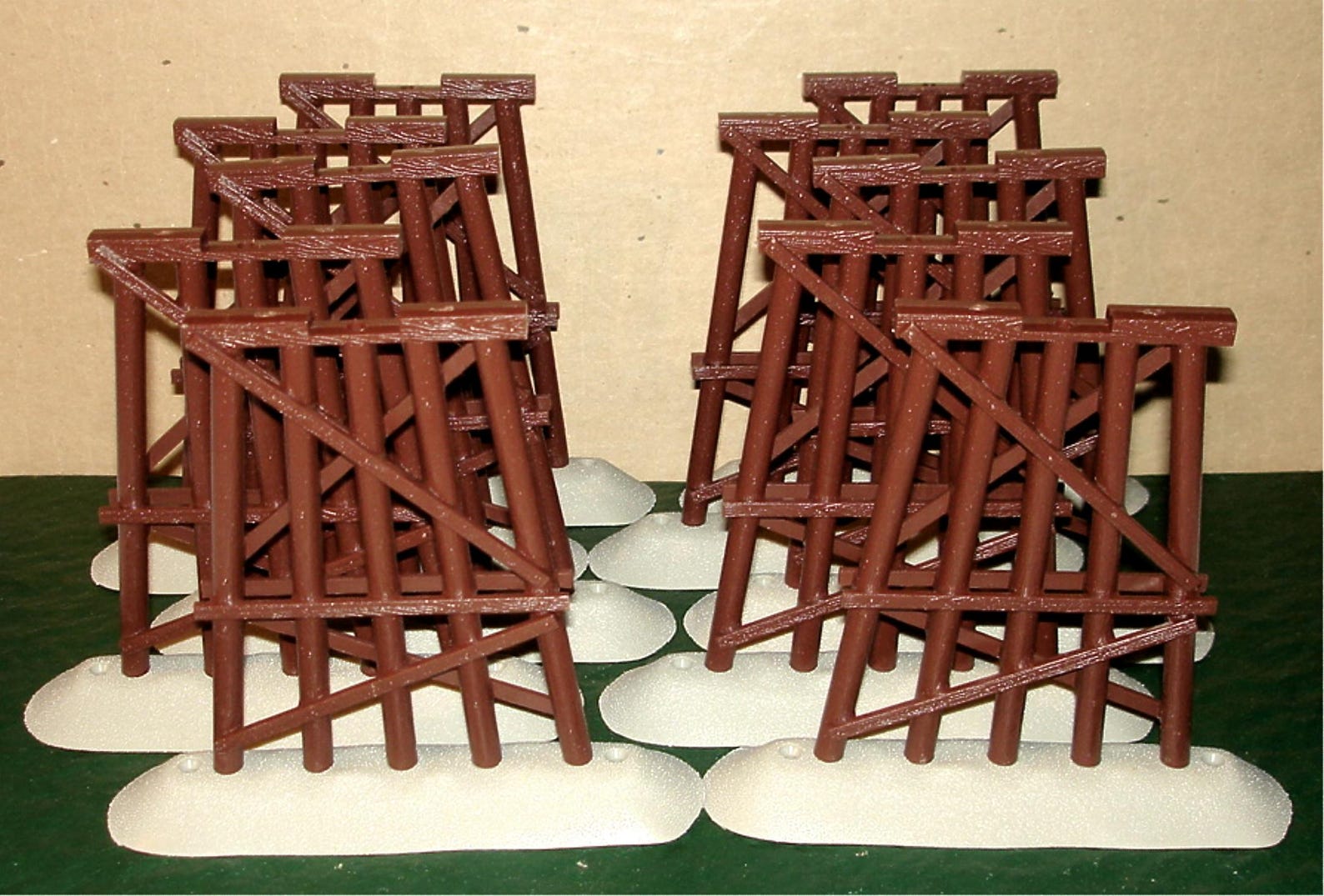 LIONEL FASTRACK - Elevated Trestle Set #6-12038 - O Train Track (B) - Etsy