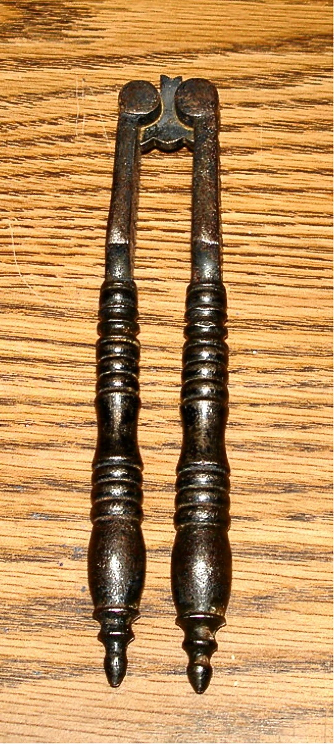 Rare Antique Victorian Metal Reversible Nutcracker C1900 (silver Plated ...