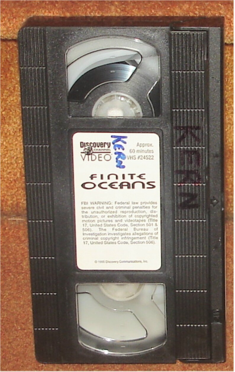 DISCOVERY CHANNEL Educational VHS Tapes Choice of Oceans - Etsy