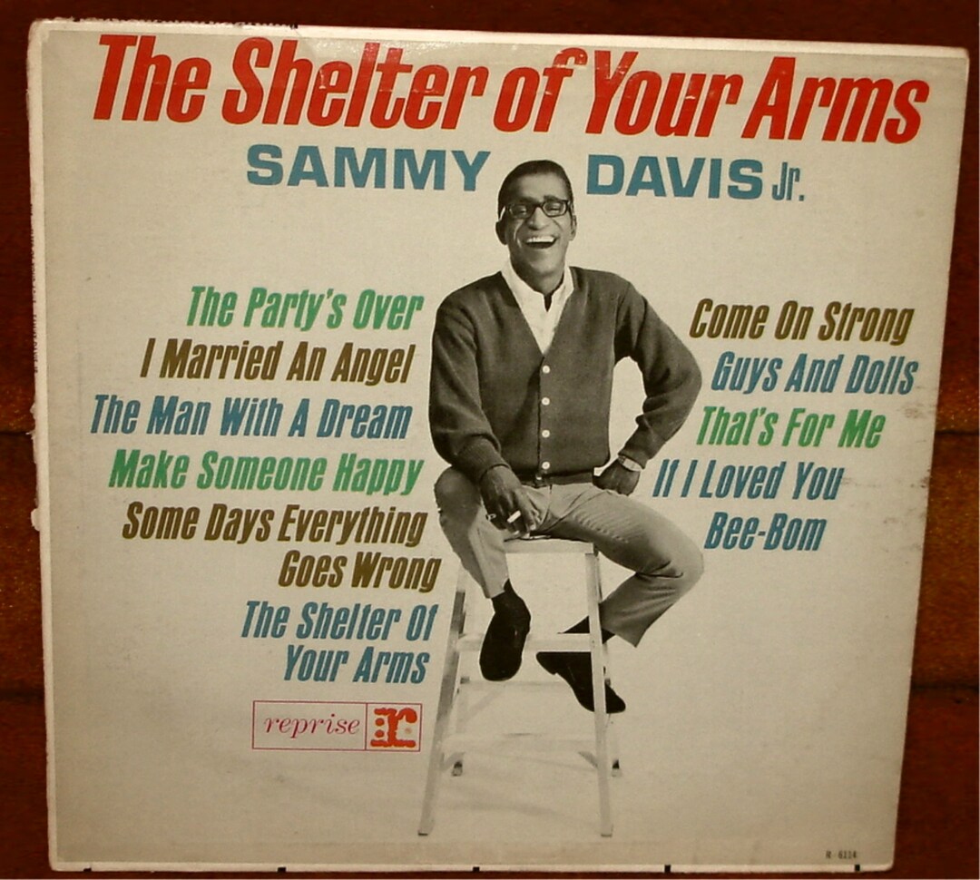 SAMMY DAVIS, JR. the Shelter of Your Arms 1964 Vocal Jazz Record L P - Etsy