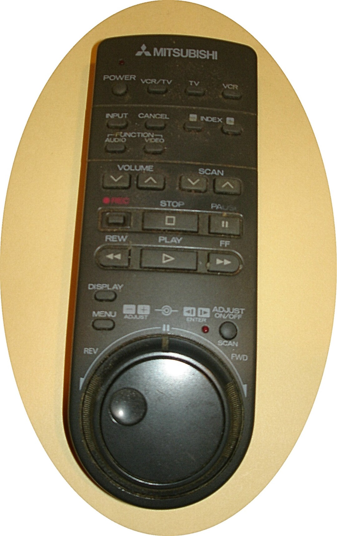 MITSUBISHI - TV Remote Control #CG-10405 - Used - Etsy