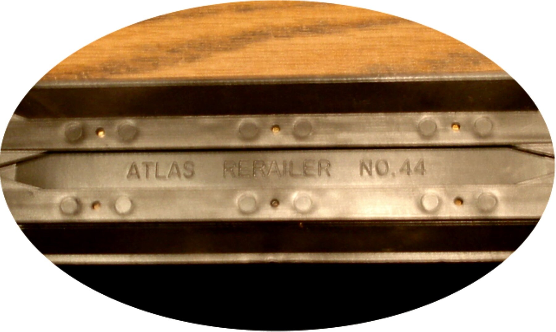 ATLAS - Straight Brass Grade Crossing Track / Re-railer #44 - HO Train ...