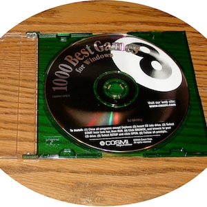 COSMI - 1000 Best Games for Windows - 2000 CD-ROM - Etsy