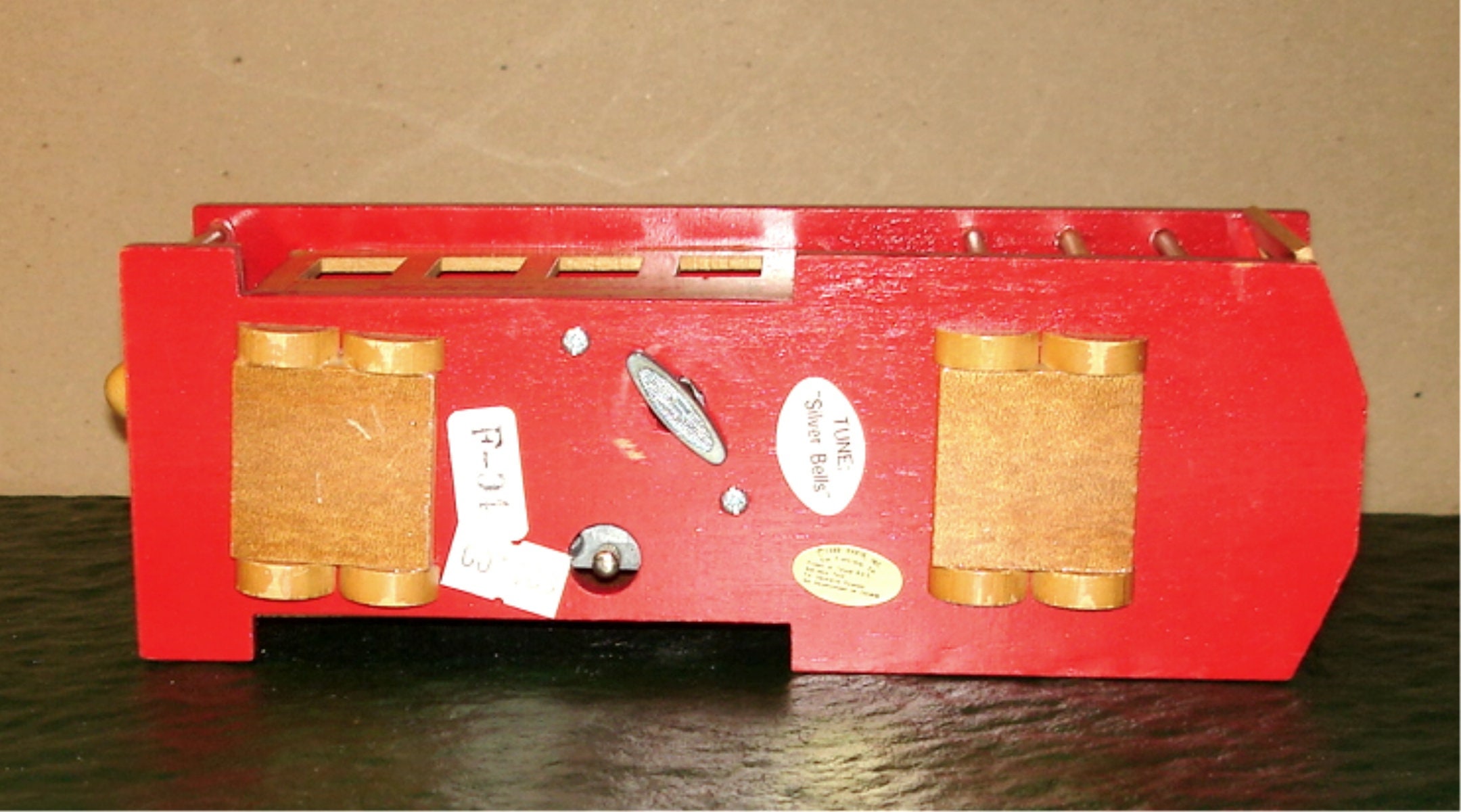 DAKIN Vintage Wooden San Francisco MUSIC BOX Trolley Plays - Etsy