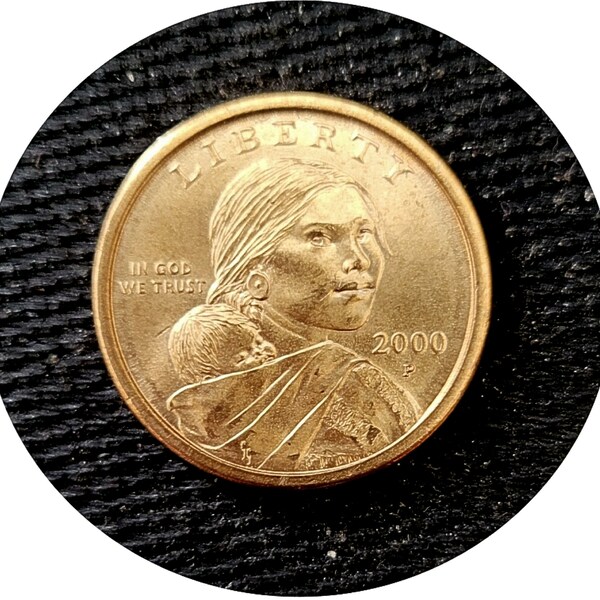 2000 P Dollar Coin - Etsy