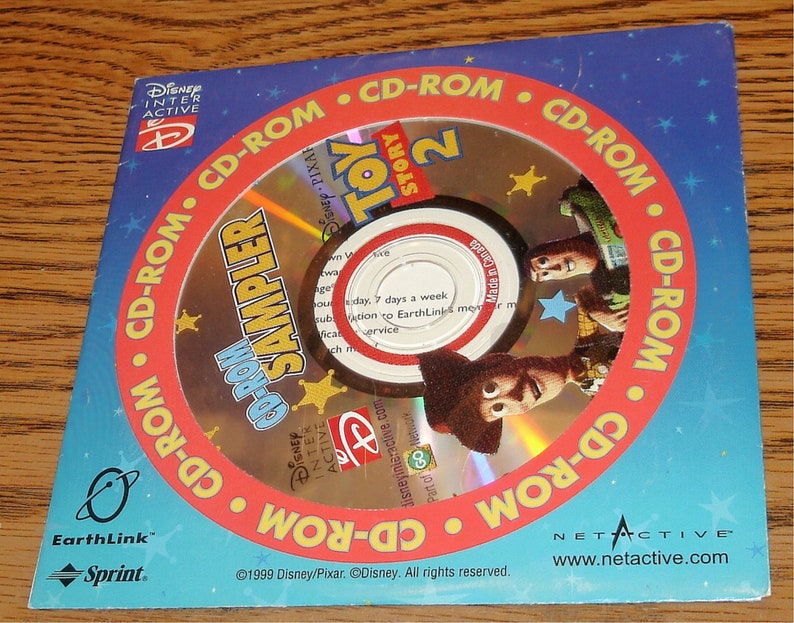 Toy Story 2 Disney/pixar Interactive Sampler 1999 CD-ROM - Etsy