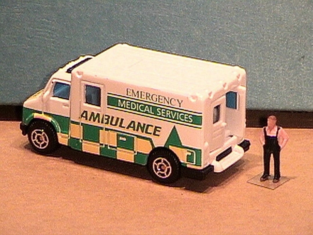 EMS AMBULANCE VAN Diecast Vehicle - Etsy
