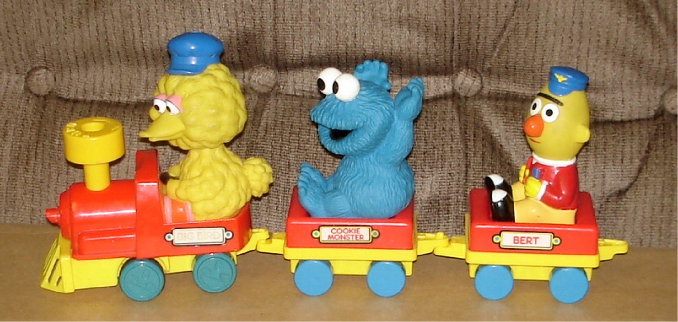 TYCO PRESCHOOL - Sesame Street Wind up Train - Needs TLC - Etsy