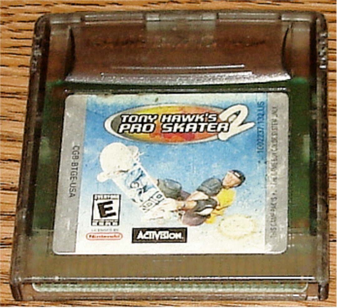 NINTENDO - Game Boy Color - Tony Hawk's Pro Skater 2 - 1998 Activision ...