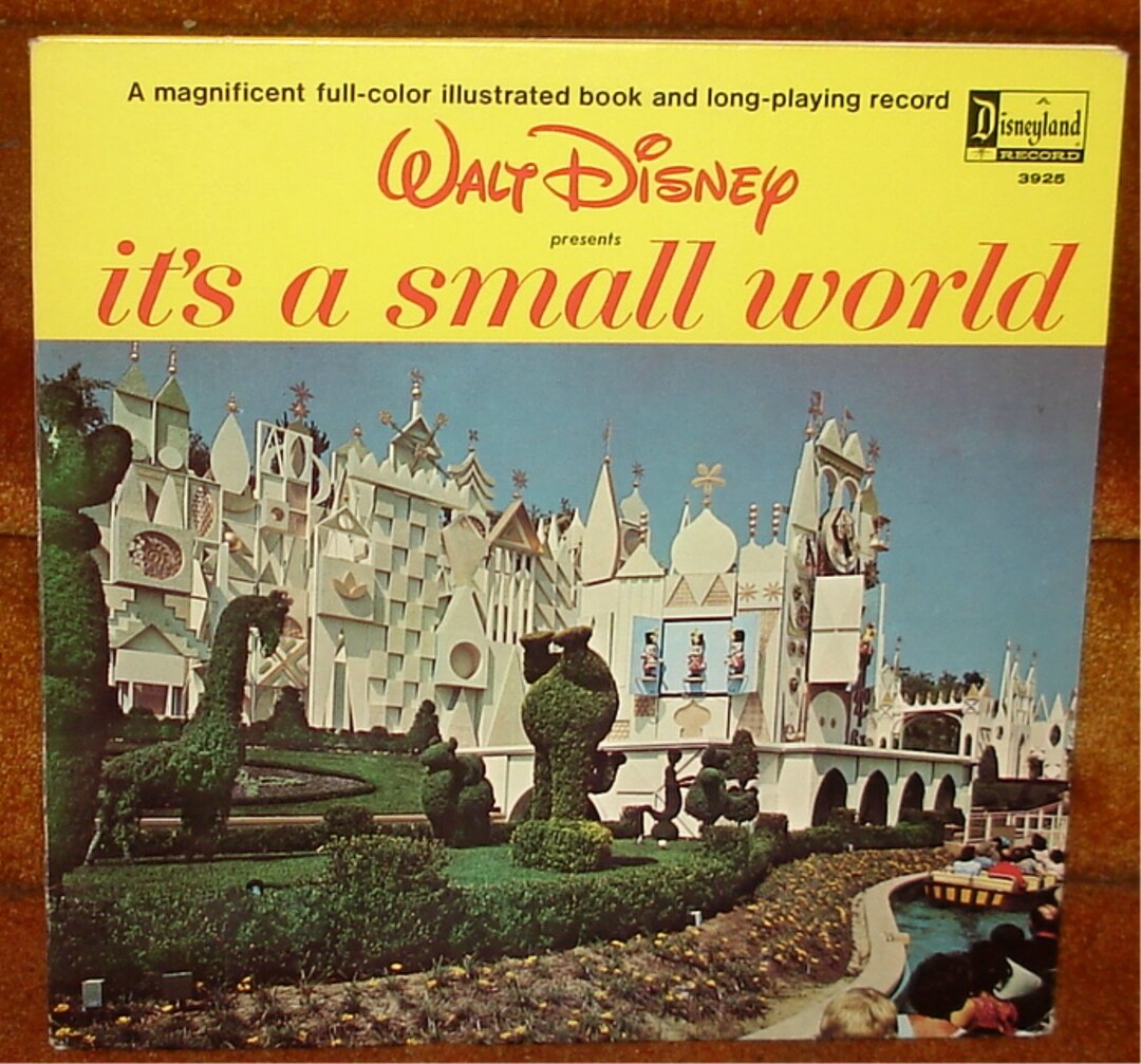 Its A SMALL WORLD LP 1964 New York Worlds Fair Non-Music, Childrens ...