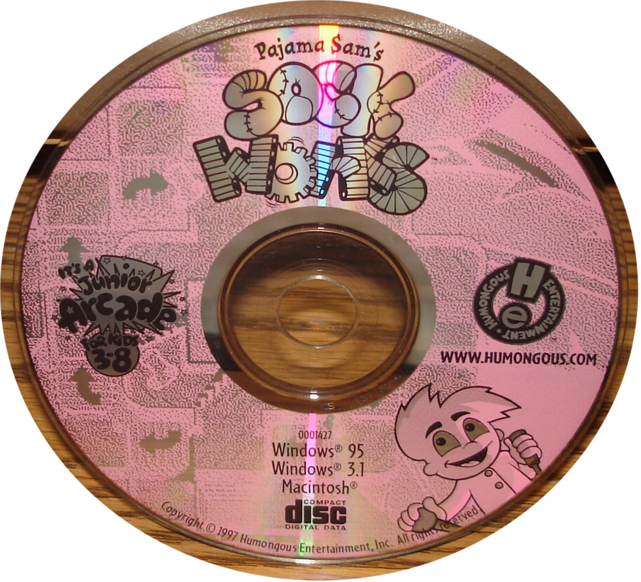 Pajama Sam Pajama Sam's Sock Works 1997 CD-ROM Windows / Mac - Etsy