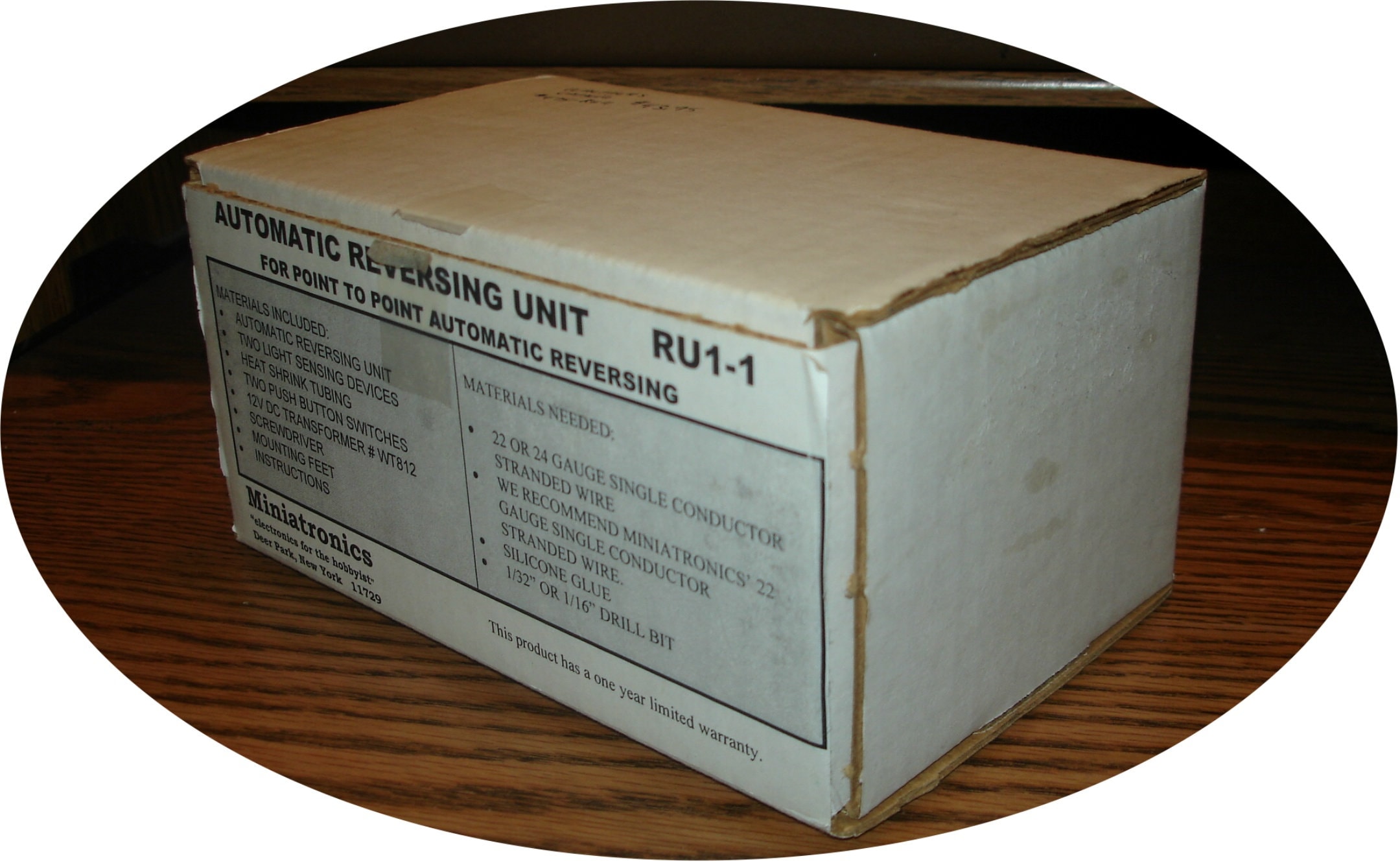 Miniatronics - AUTOMATIC REVERSING Unit #RU 1-1 - Point-to-point ...