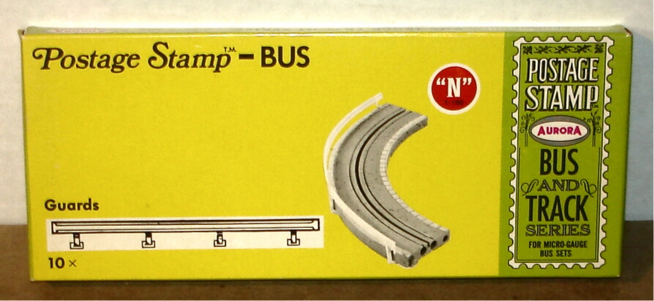 AURORA / FALLER Postage Stamp Bus Loose Guard Rail Set N Train - Etsy