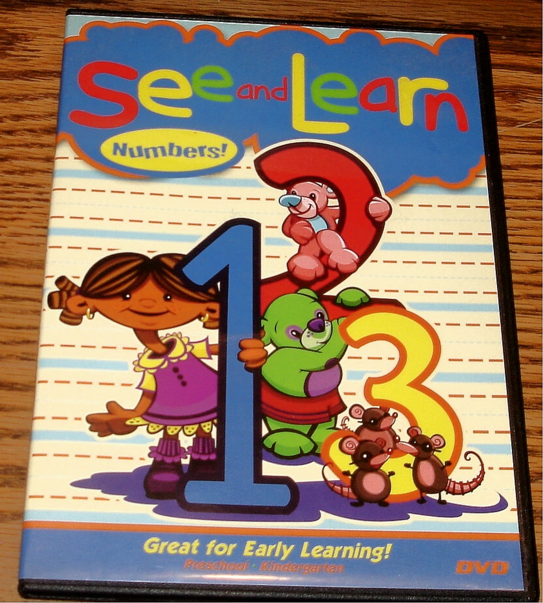 See & Learn - NUMBERS - 2005 Preschool Kindergarten Interactive ...