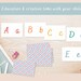 26 Educative Alphabet Cards | Elegant Design | Montessori Flashcards ...