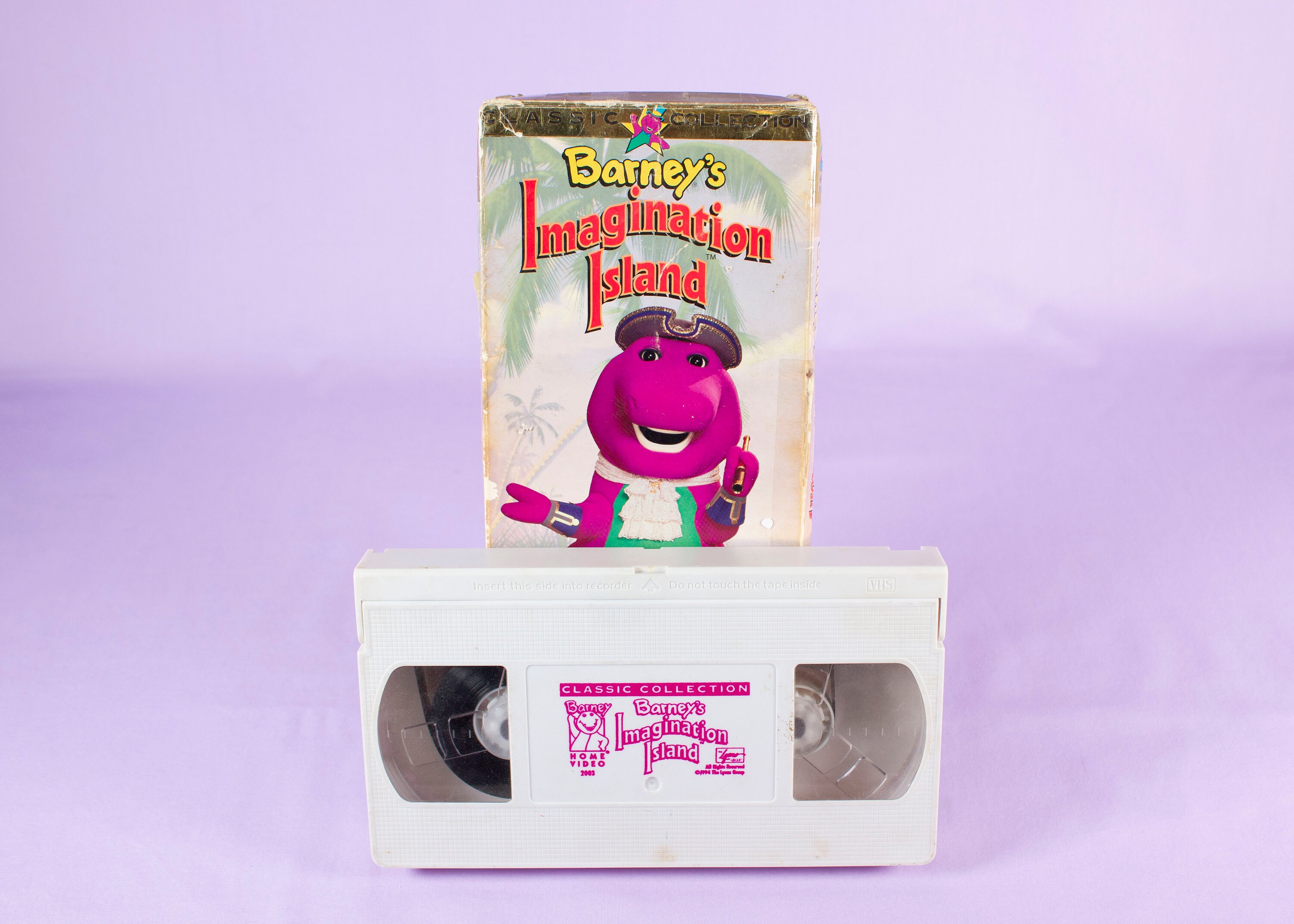 1994 Barney Home Video Classic Collection imagination Island - Etsy