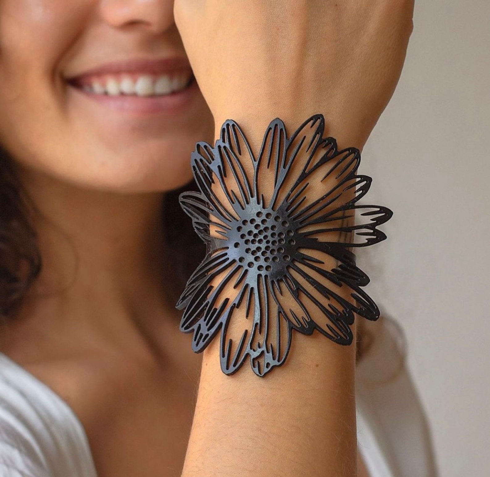 Rubber Bracelet | Recycled Jewellery | Contemporary Jewelry | Gift for ...