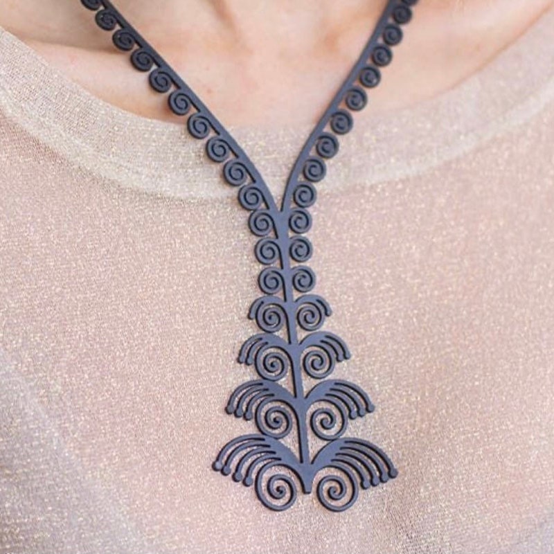 Rubber Necklace - Etsy