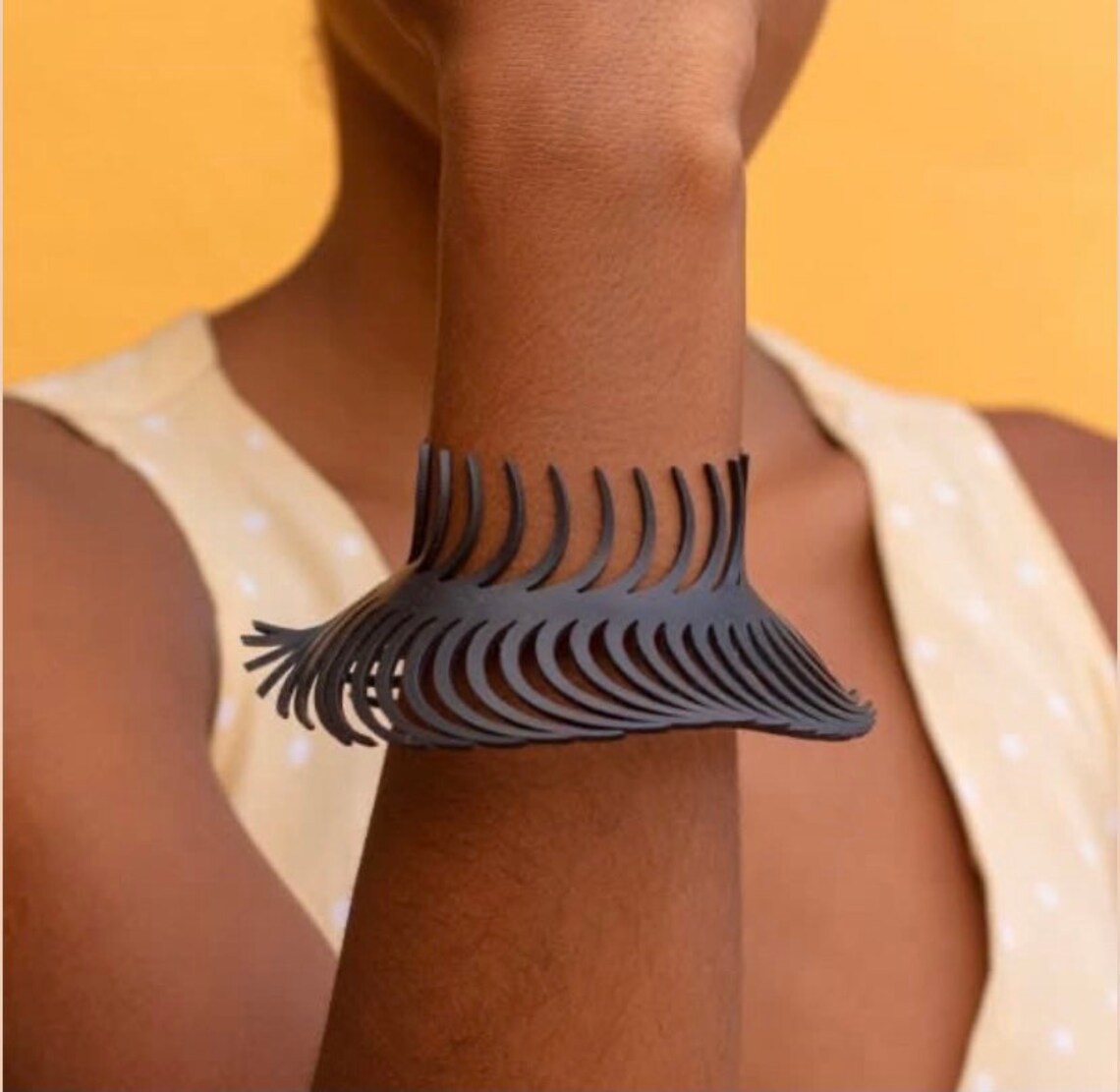 Rubber Bracelet | Recycled Jewellery | Contemporary Jewelry | Gift for ...
