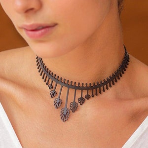 Rubber Choker | Recycled Jewellery | Contemporary Jewelry | Gift for ...