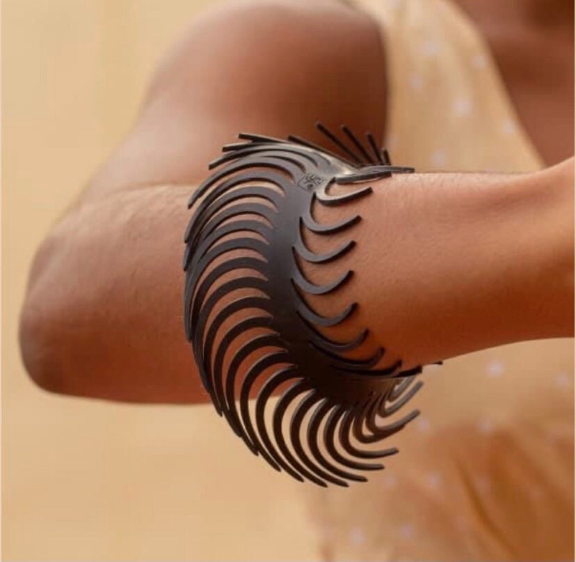 Rubber Bracelet | Recycled Jewellery | Contemporary Jewelry | Gift for ...