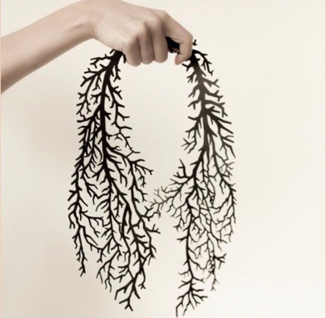 Rubber Necklace | Recycled Jewellery | Contemporary Jewelry | Gift for ...