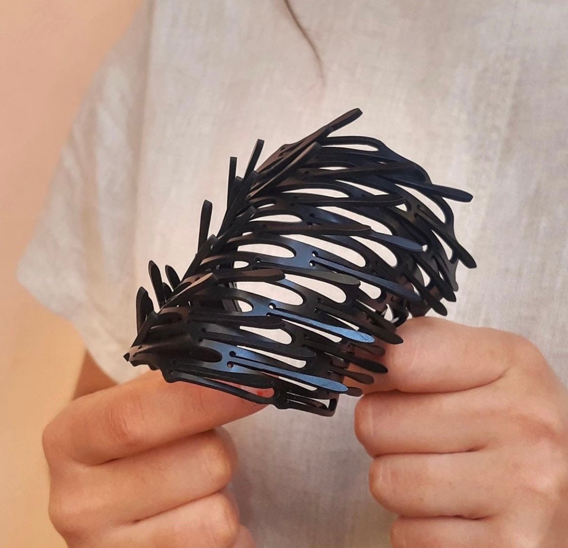 Rubber Bracelet | Recycled Jewellery | Contemporary Jewelry | Gift for ...