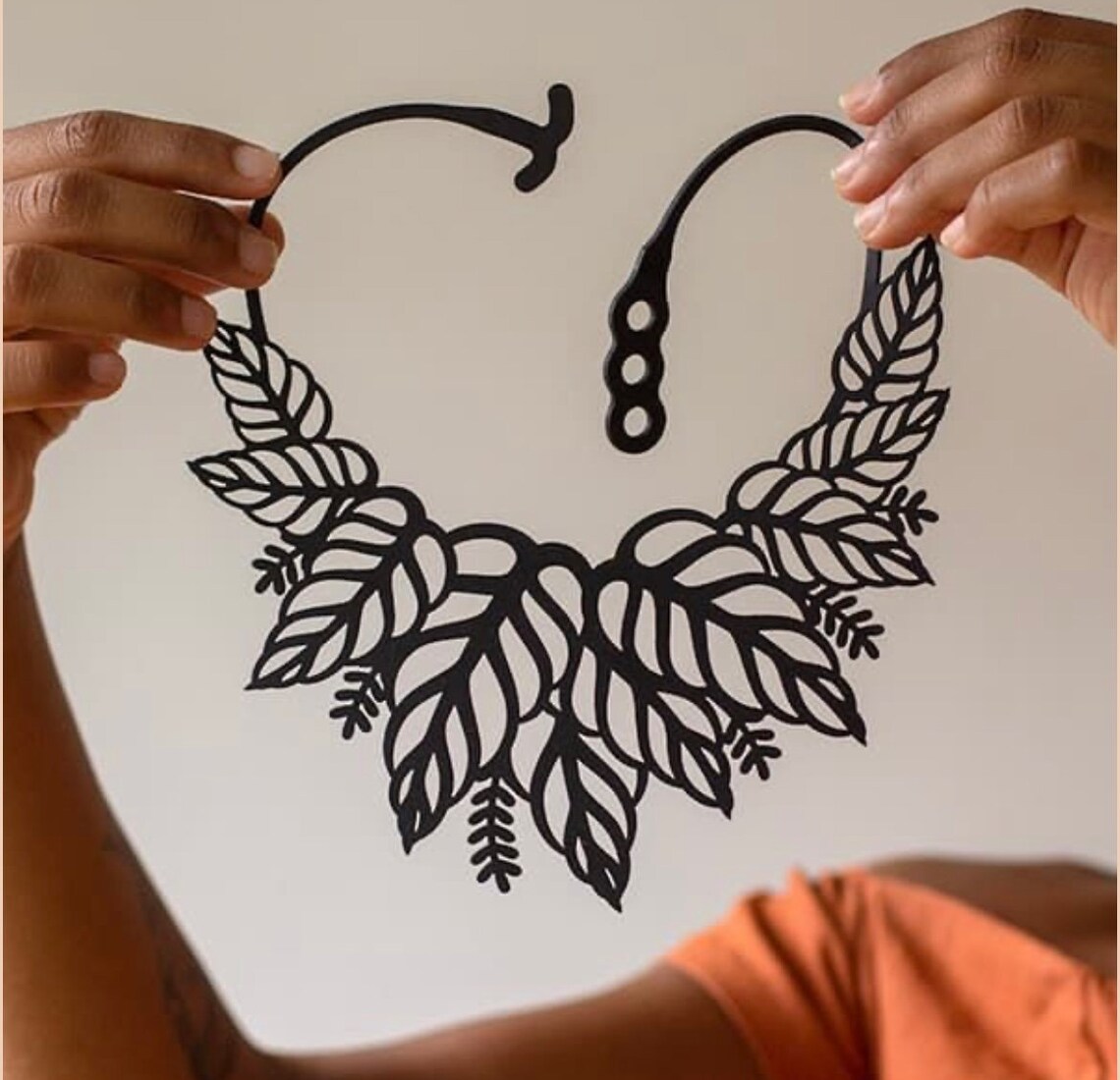 Rubber Necklace | Recycled Jewellery | Contemporary Jewelry | Gift for ...